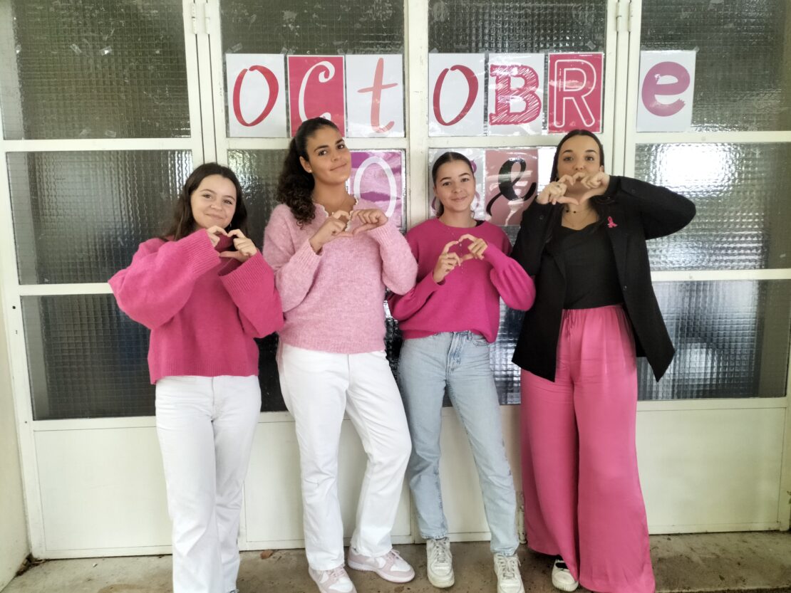 Octobre Rose engagé - Ensemble Scolaire Saint Jean-Paul II